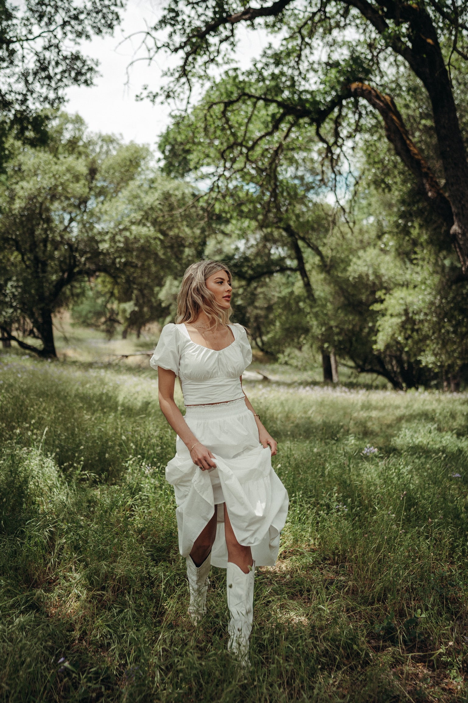 Solina Tiered Skirt – IVORIE KAI LLC